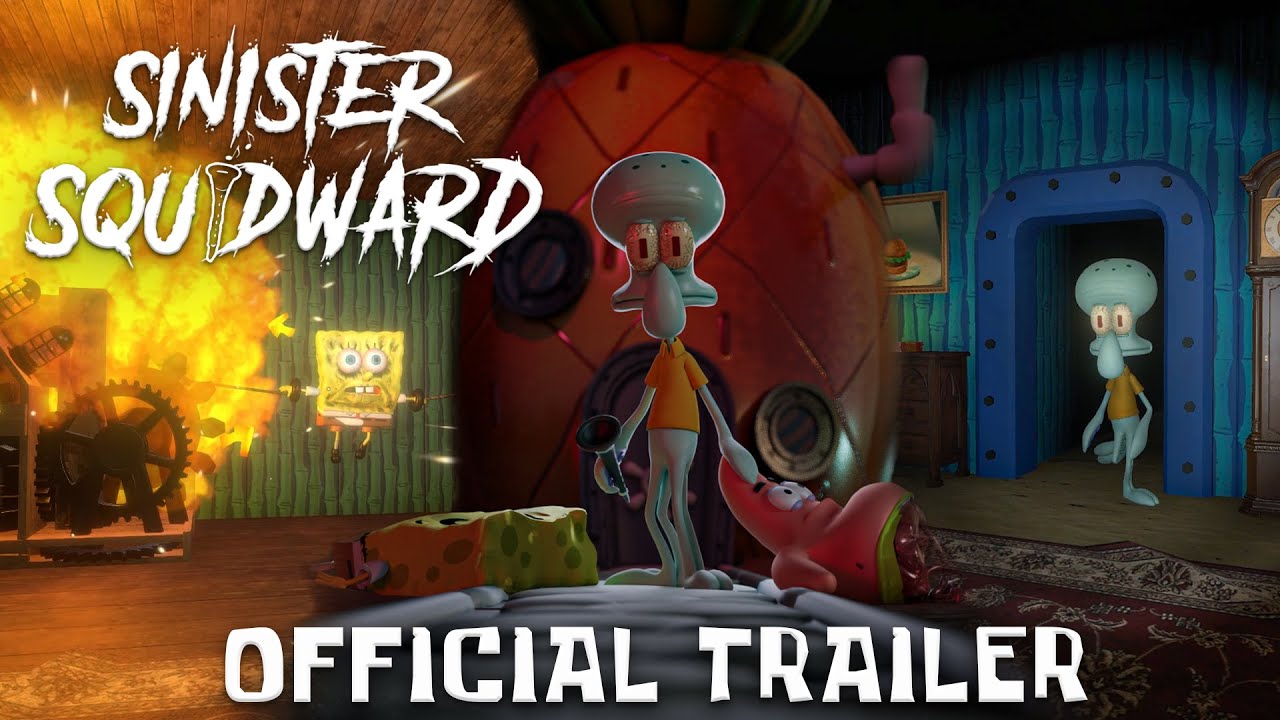 Sinister Squidward | A SpongeBob Horror Game Trailer 2023 - ZXbyte.com