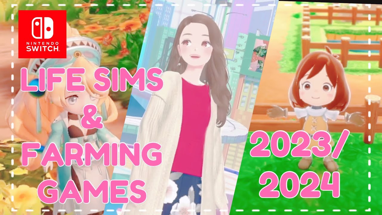 10 Upcoming Cozy Life Sims & Farming Games 2023/2024 on Switch & Steam ...